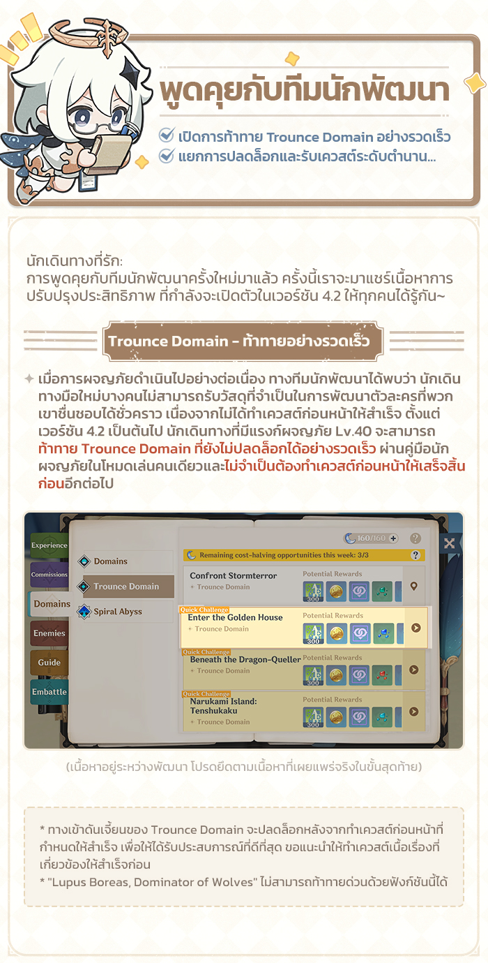 Genshin Impact - สู่การผจญภัยข้ามมิติ