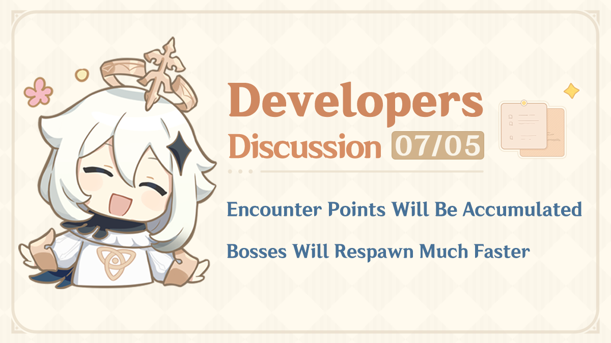 Encounter Points Will Be Accumulated, and Bosses Will Respawn Much Faster! | Developers ...
