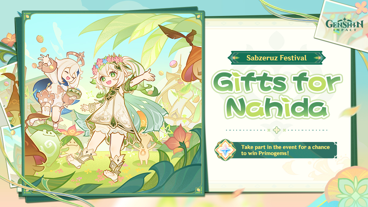"Gifts for Nahida" Event | Genshin Impact