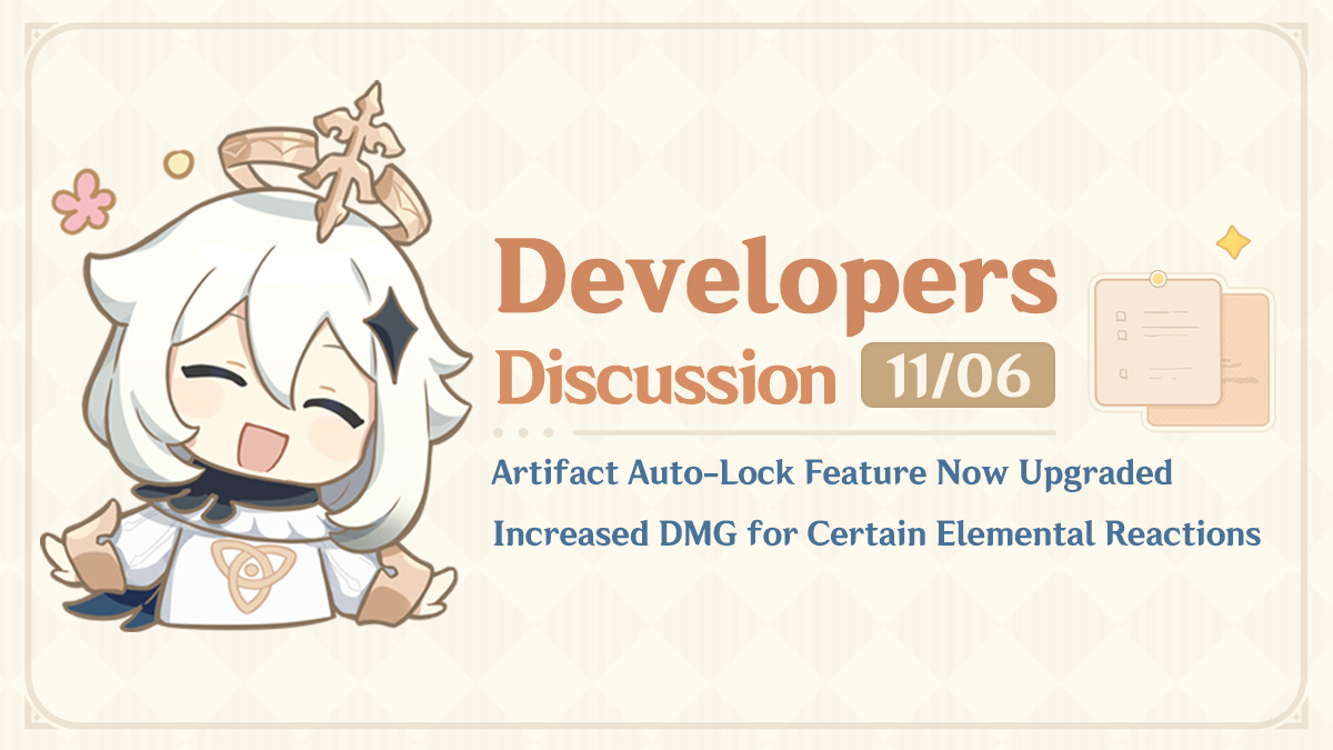 Upgraded Artifact Auto-Lock Feature & Increased Elemental Reaction DMG ...