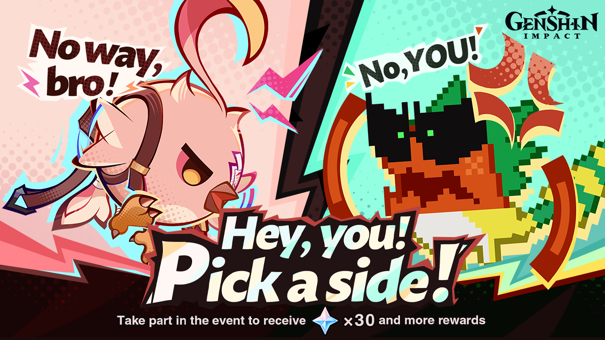 "No way, bro!" VS "No, YOU!" | Genshin Impact