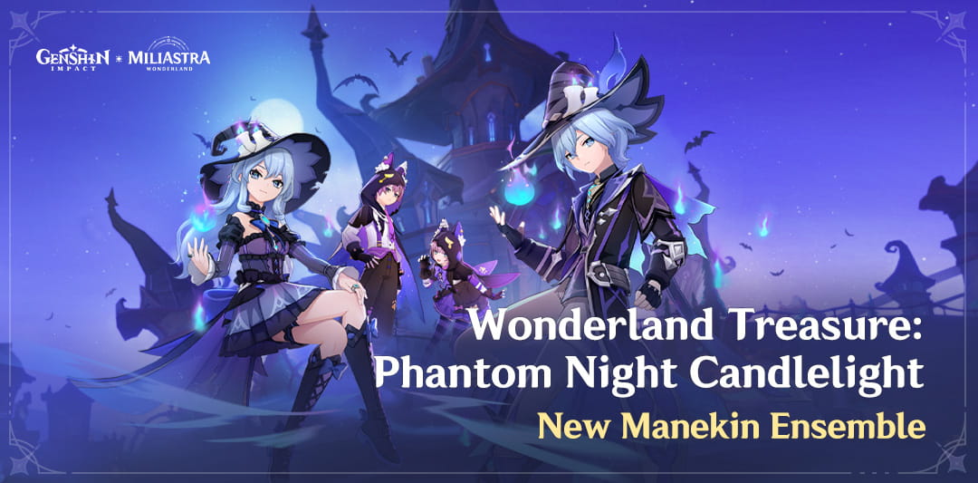 "Wonderland Treasure: Phantom Night Candlelight": New Manekin Cosmetics ...