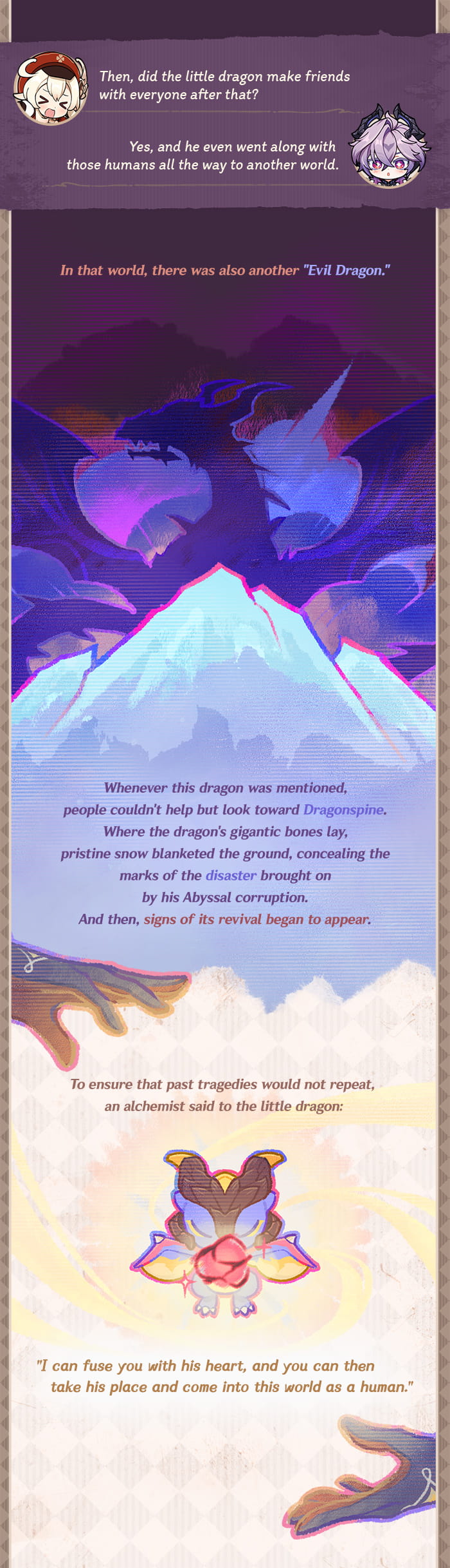 Durin's Character Anecdote: A Story About the "Evil Dragon" | Genshin ...