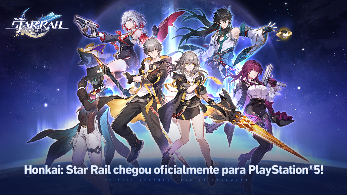 Honkai Star Rail Já Está Disponível Para Playstation®5 Site Oficial