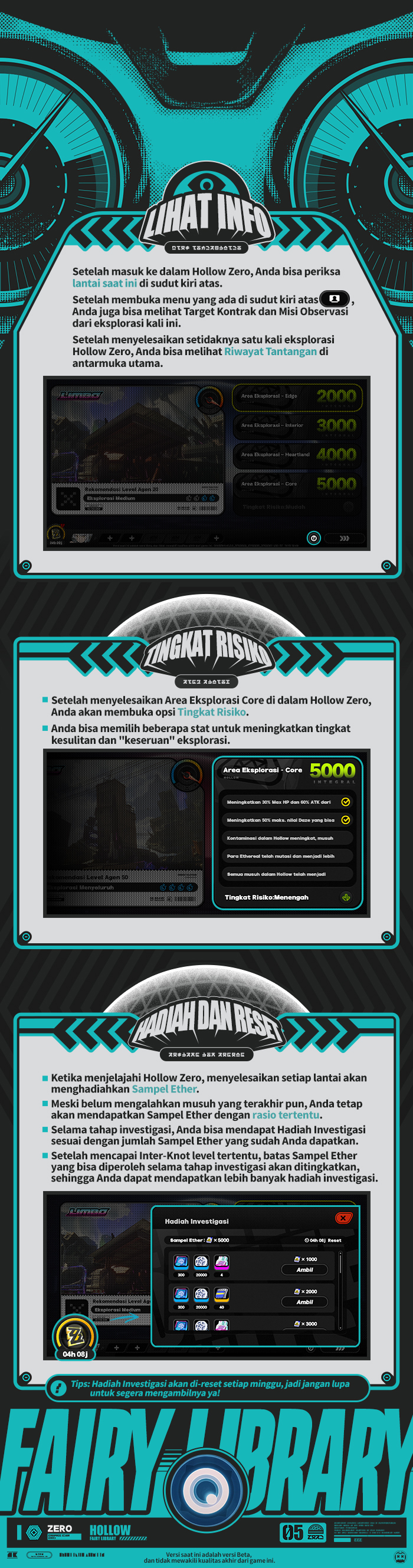 Fairy Library: Hollow Zero | Situs Resmi Zenless Zone Zero