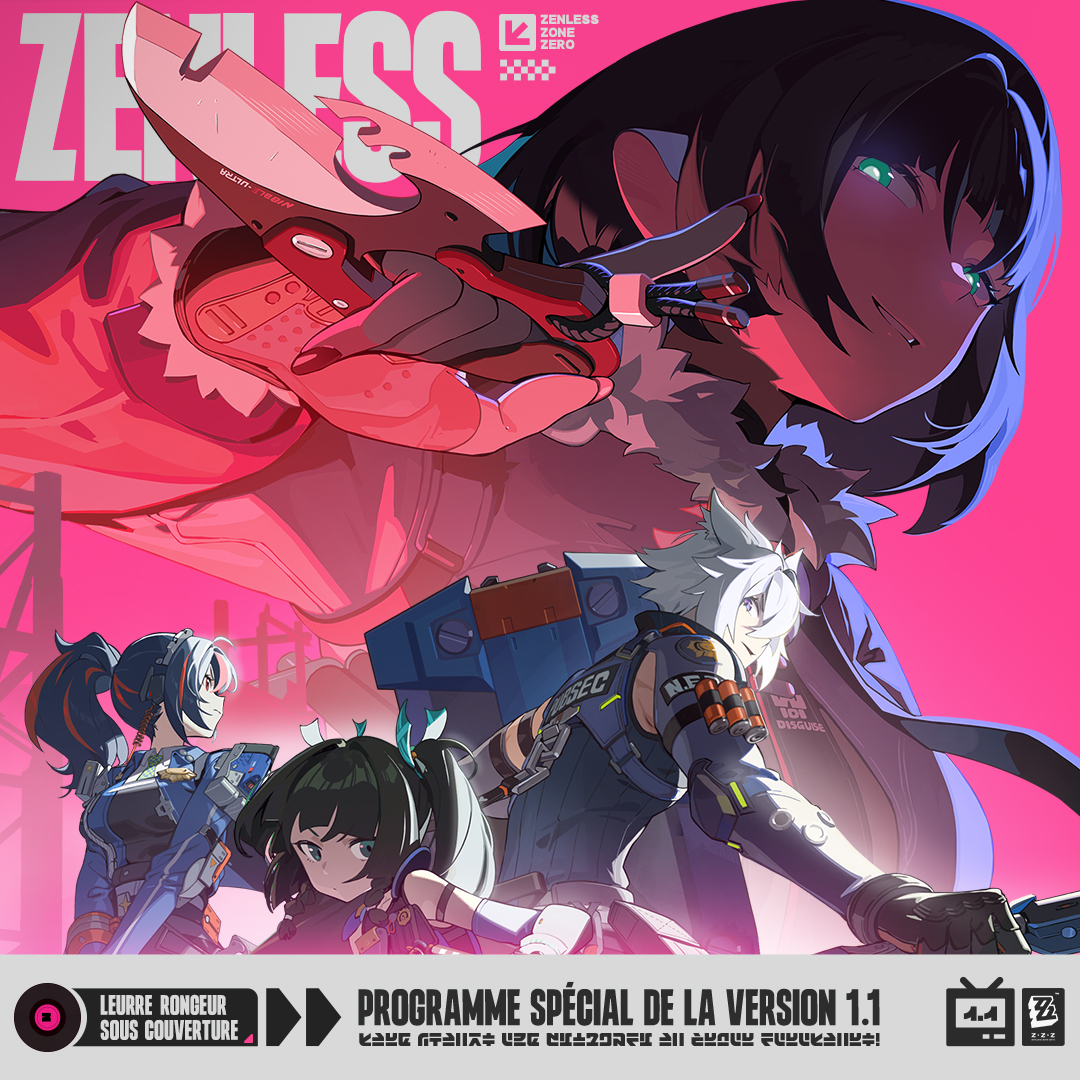 Annonce du programme spécial de la version 1.1 « Leurre rongeur sous couverture » de Zenless ...