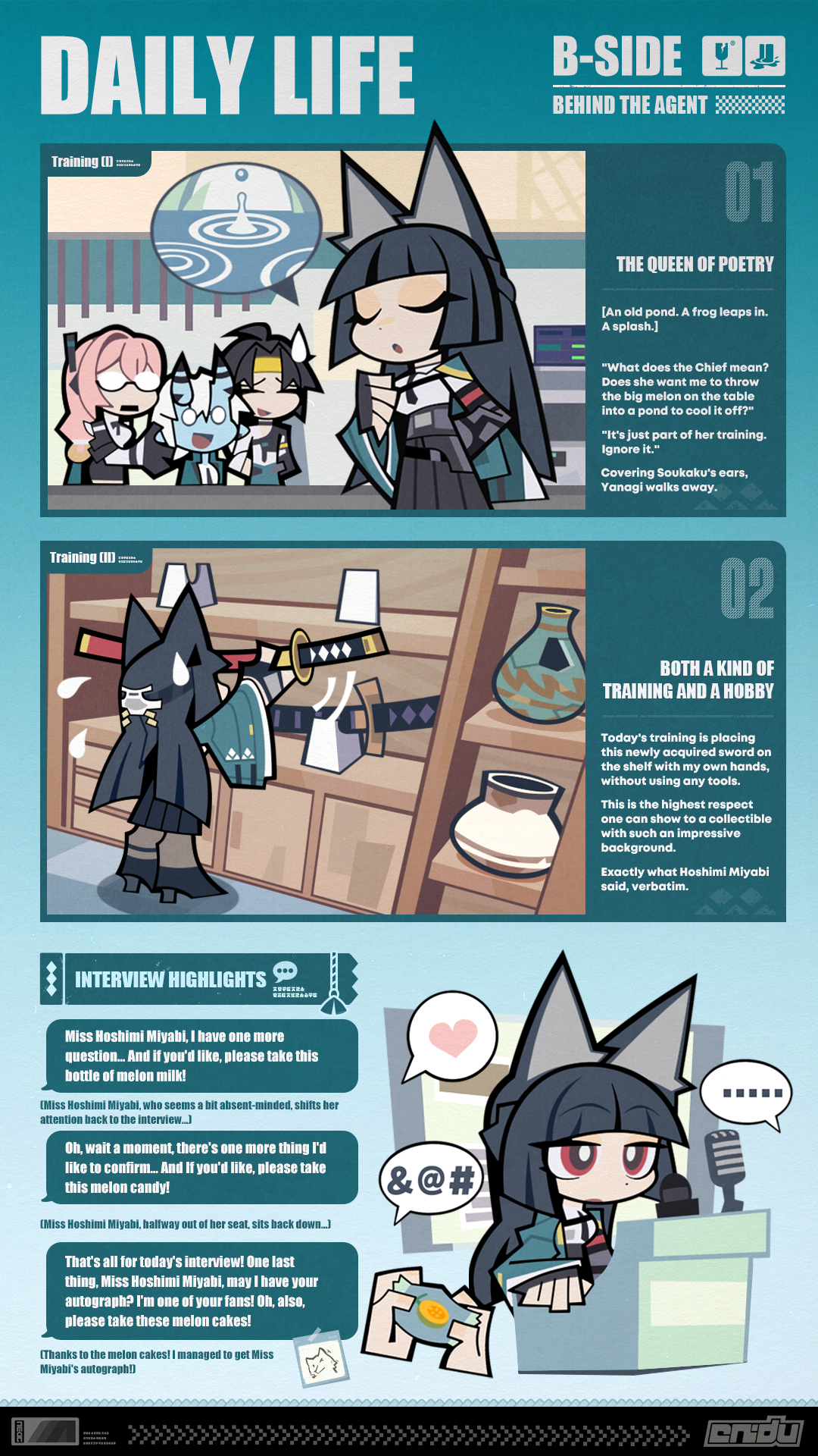 "Behind the Agent" Interview Notes: Hoshimi Miyabi | Zenless Zone Zero ...