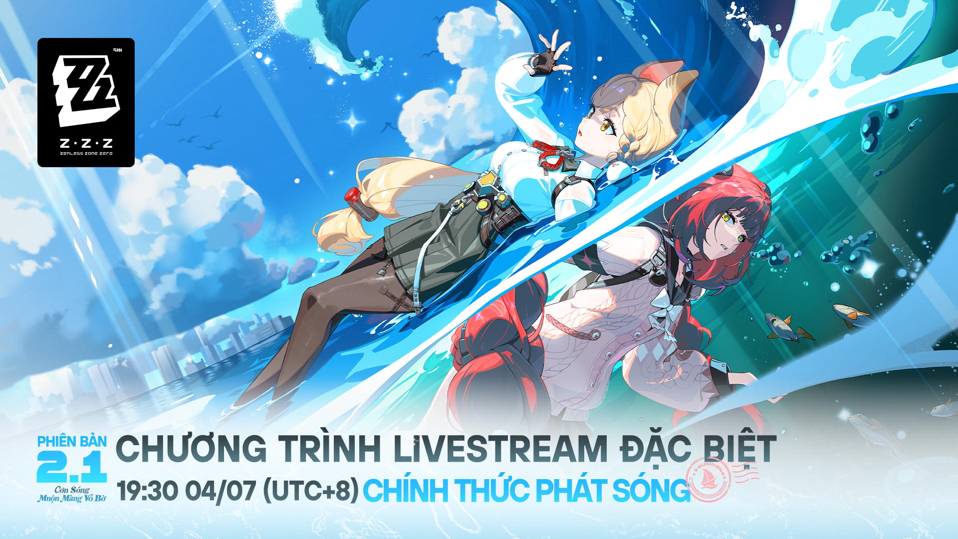 Thông Báo Chương Trình Livestream Đặc Biệt Zenless Zone Zero Phiên Bản ...