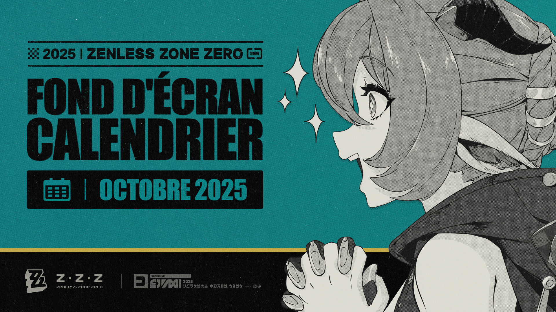 Zenless Zone Zero - Fond d'écran calendrier pour octobre 2025 | Site ...