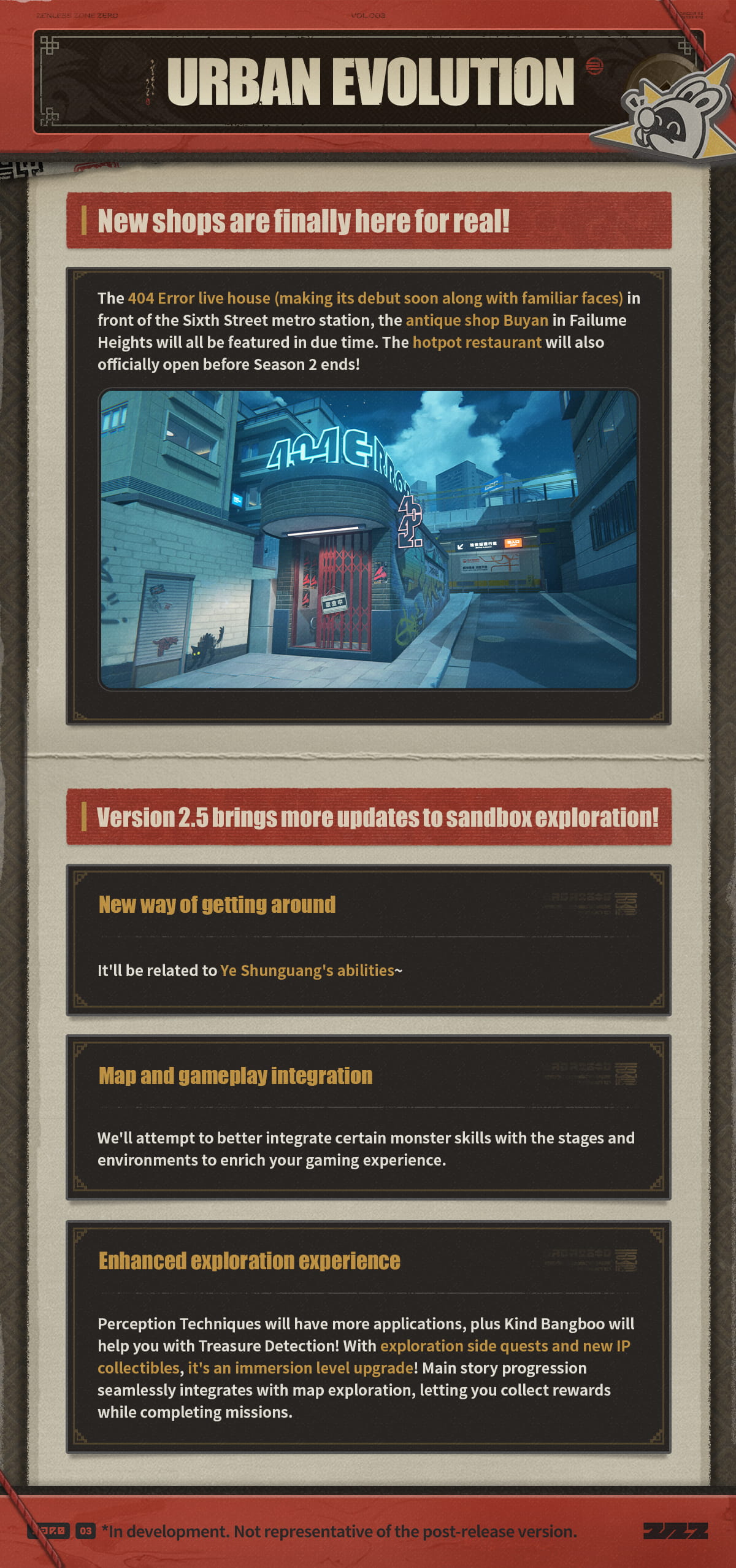 Dev Talk | Neue Infos | Offizielle Website von Zenless Zone Zero