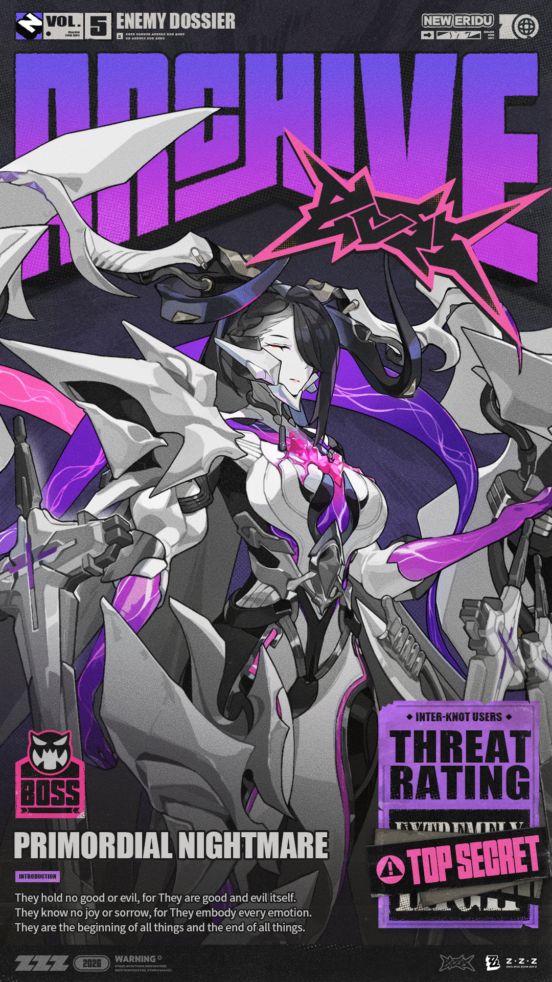 Enemy Dossier | Primordial Nightmare | Zenless Zone Zero Official Site