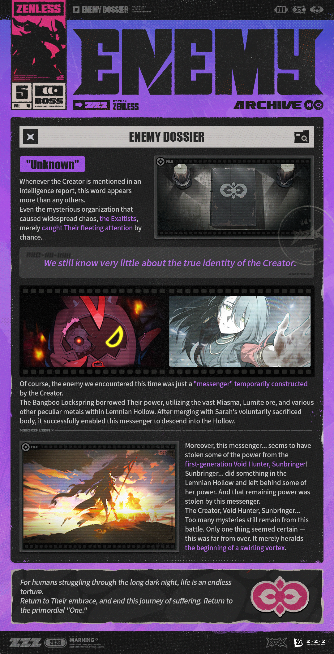 Zenless Zone Zero’s “Unity”: Unpacking Its Lore Implications and Future ...