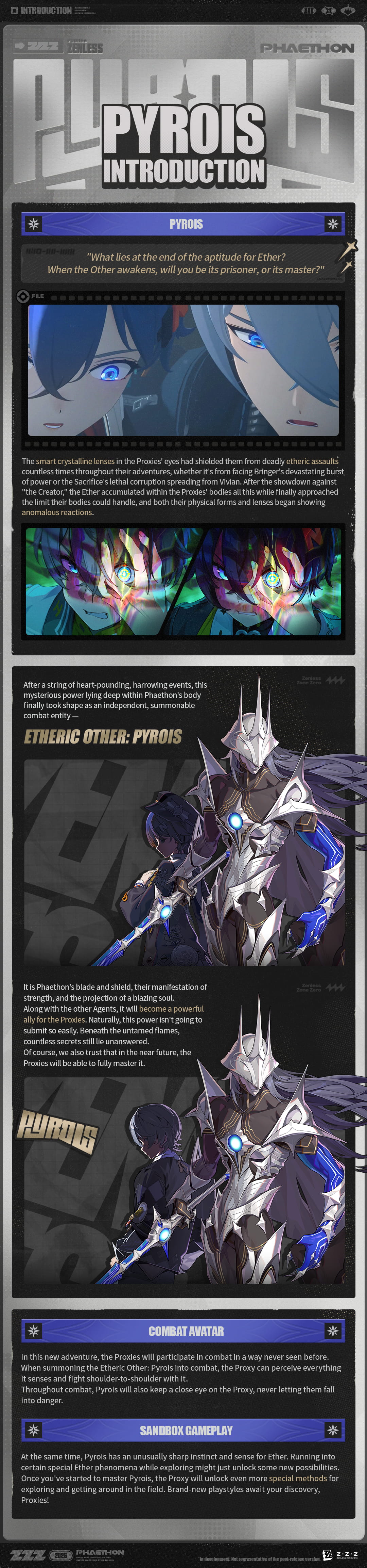 Pyrois Introduction | Zenless Zone Zero Official Site