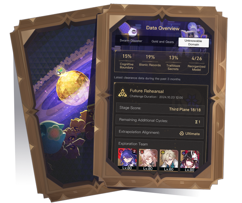 Simulated Universe: Unknowable Domain Highlights Page