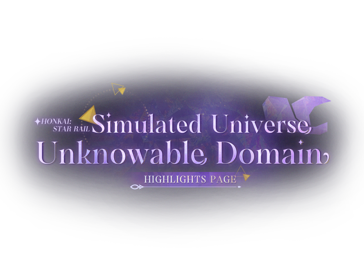 Simulated Universe: Unknowable Domain Highlights Page