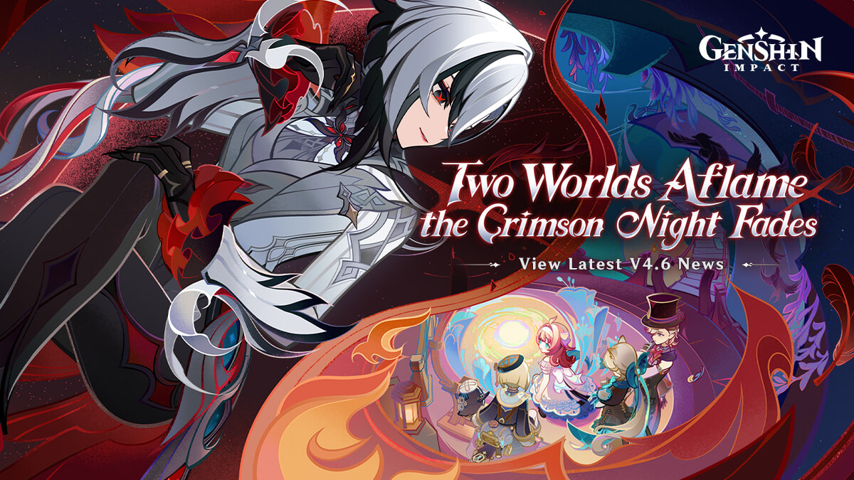 Two Worlds Aflame, the Crimson Night Fades