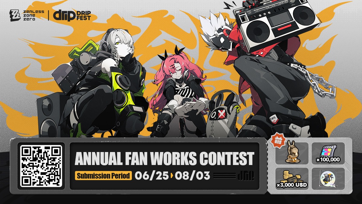 Drip Fest 2025 Annual Fan Works Contest